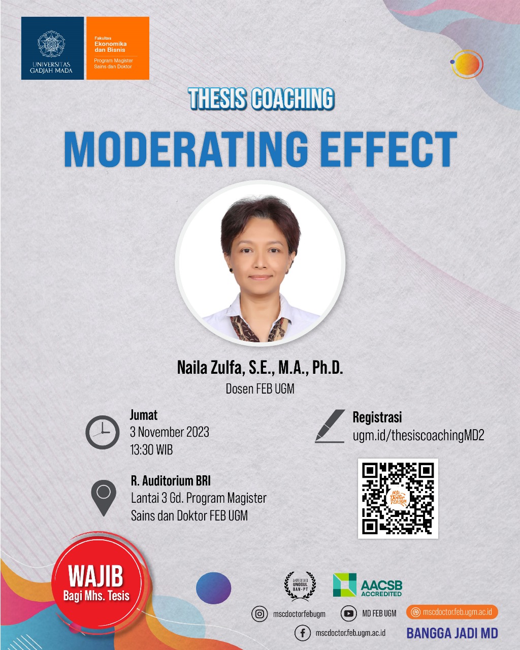 Thesis Coaching - Master of Science and Doctor - Faculty of Economics ...