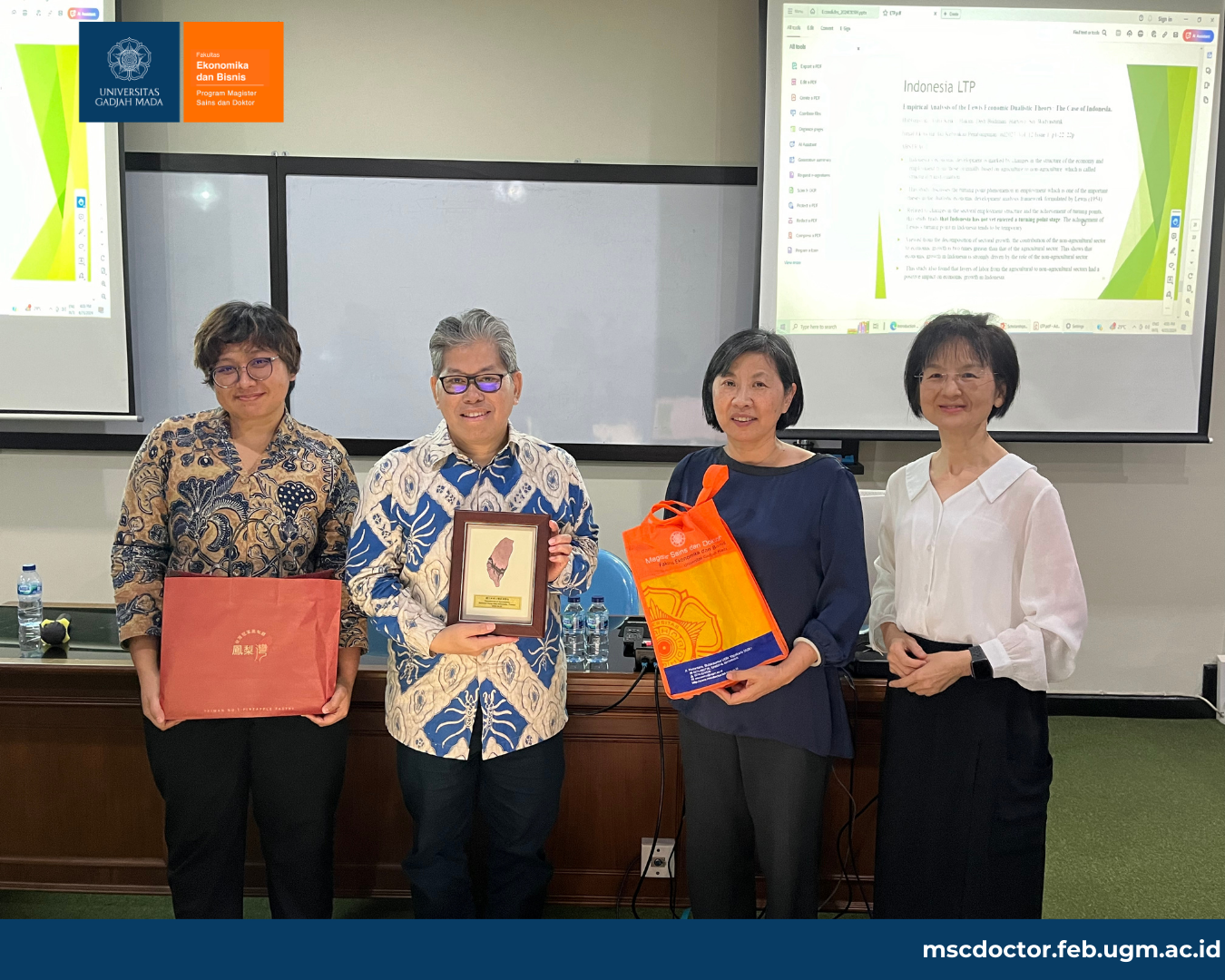 Kuliah Umum Bersama National Dong Hwa University (NDHU) - Magister ...